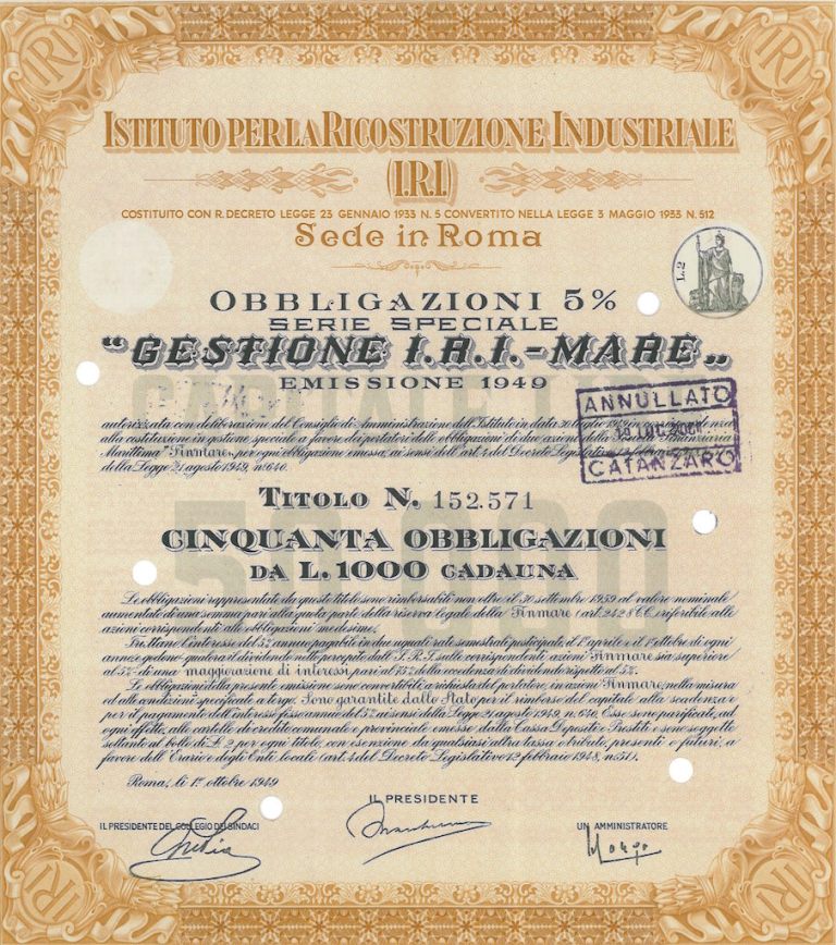 La storia e l’eredità dell’IRI: un motore economico italiano – The ...